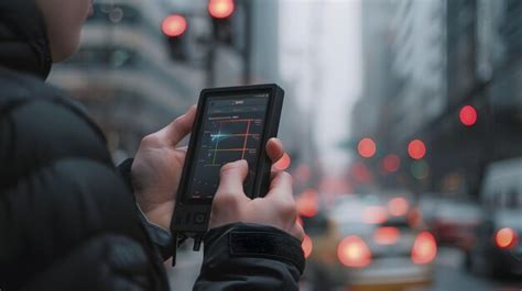 Premium Photo Researcher Studies Urban Air Pollution With Hightech