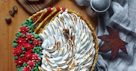 Resep Apple Pie W Meringue Topping Pie Apel Dengan Krim Meringue