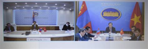 Монгол Вьетнамын Гадаад харилцааны яамдын зөвлөлдөх уулзалт болов