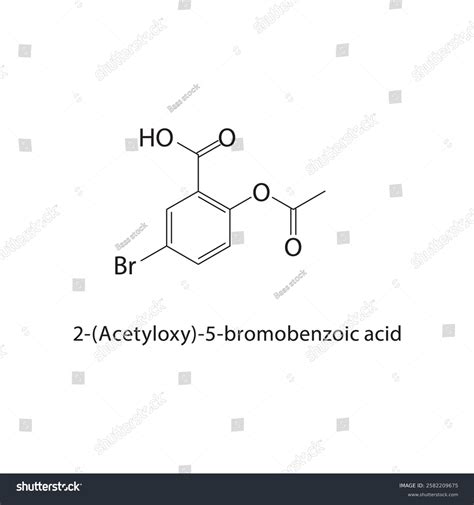Acetonitrile Skeletal Structurenitrile Compound Schematic Illustration Stock Vector Royalty