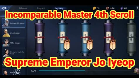 Incomparable Master 4th Scroll Mir4 Youtube