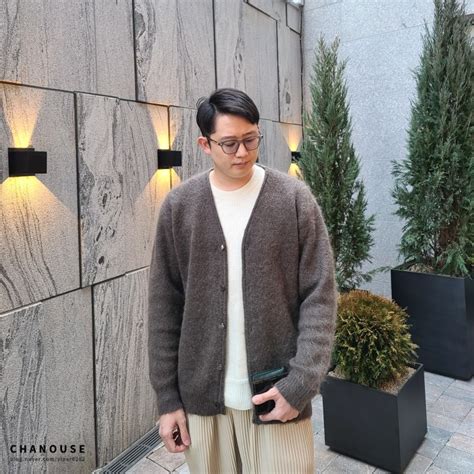 남자 가디건 브랜드 니들스 모헤어 사이즈 코디 리뷰 빈티지룩 남친룩 스타일링 완성 네이버 블로그