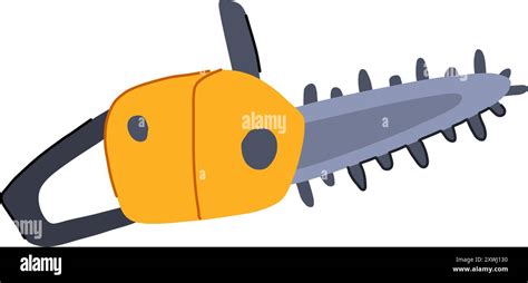 Safety Tree Trimmer Cartoon Vector Illustration Stock Vector Image