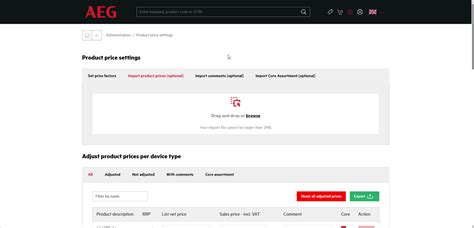 Csv Import And Export In The Digital Digital Sales Assistant