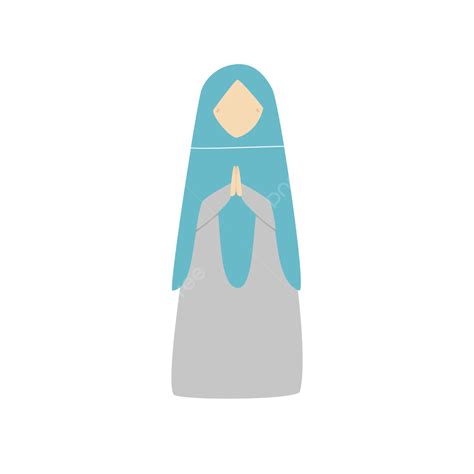 Ilustración Musulmana Vector Png Avatar Musulmán Eid Musulmán