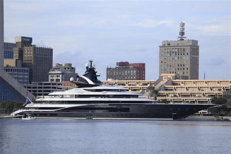 Jacksonville Jaguars Owner Shad Khans Yacht Spotted In New Orleans