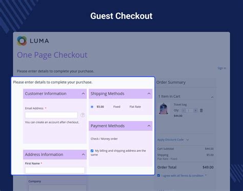 magento 2 one step checkout extension one page module webkul