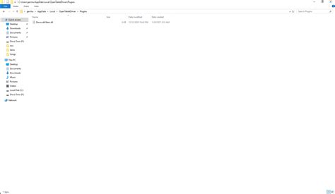 I Put The Plugin Into Plugin Folder Doesnt Appear Error Issue OpenTabletDriver