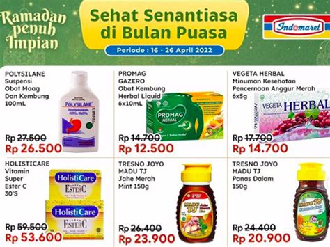 Promo Indomaret Spesial Ramadan Ada Diskon Produk Kesehatan GenPI Co