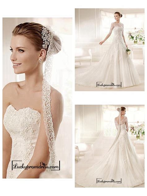 Alluring Tulle And Satin Sweetheart Neckline Natural Waistline A Line