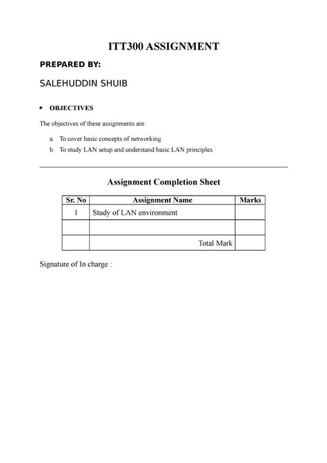 Itt300 Individual Assignment Data Communication Networking Uitm