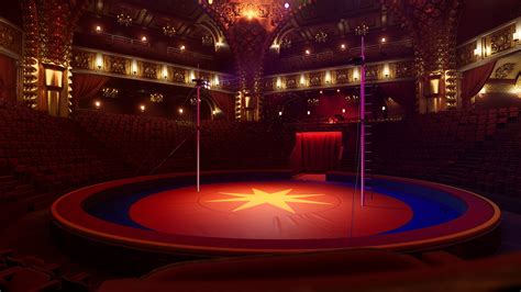 Empty Circus Stage
