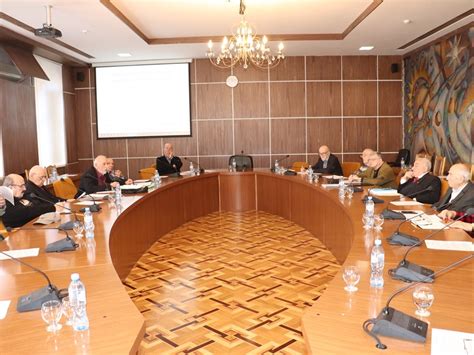 ინოვაციების და მაღალი ტექნოლოგიების ცენტრის სხდომა საქართველოს მეცნიერებათა ეროვნული აკადემია