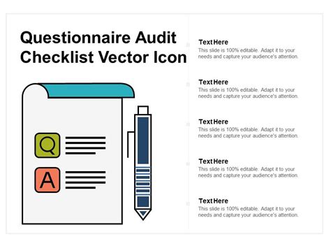 Questionnaire Audit Checklist Vector Icon Ppt PowerPoint Presentation Portfolio Model