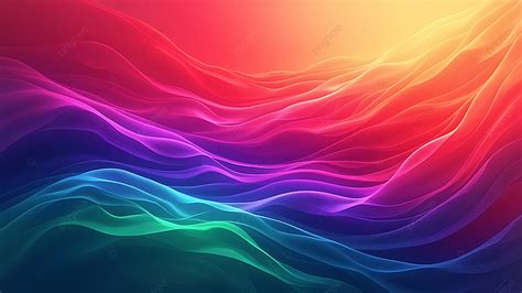 대담한 빨간색 보라색 녹색의 생생한 그라데이션 파도 생생한 그라데이션 파도 빛나는 그라데이션 배경 대담한 컬러 디자인 배경 일러스트 및 사진 무료 다운로드 Pngtree