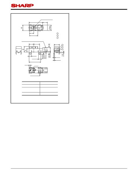 Gp2a230lrs0f Datasheet 3 12 Pages Sharp Snap In Type Detecting