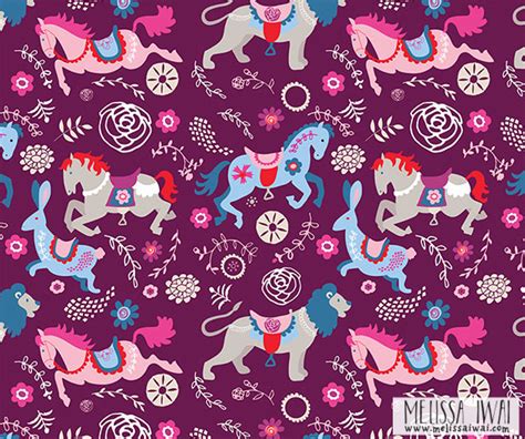 Vintage Carousel Pattern Collection — Melissa Iwai