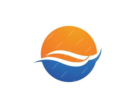 Premium Vector Water Wave Logo Template