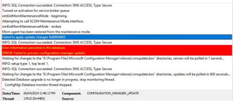 How Can Troubleshoot The Error 0x80004005 Error When Updating SCCM To