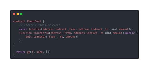 what are events in solidity