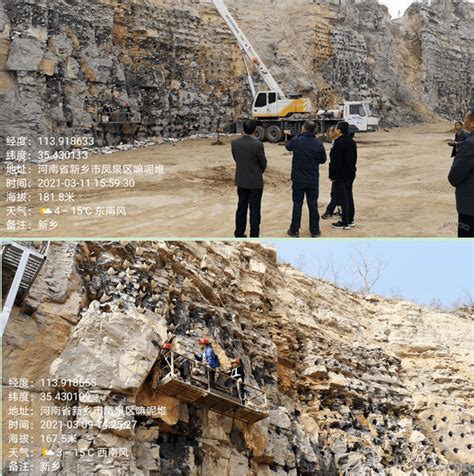 生态修复 河南省自然资源监测院推进卫辉凤泉辉县破损山体及石漠化 生态修复机理和关键技术研究项目生态修复试验区苗木栽植 推进组