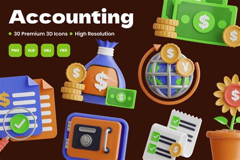 Accounting 3d Icon Pack 30 Free Download Business 3d Icons Iconscout