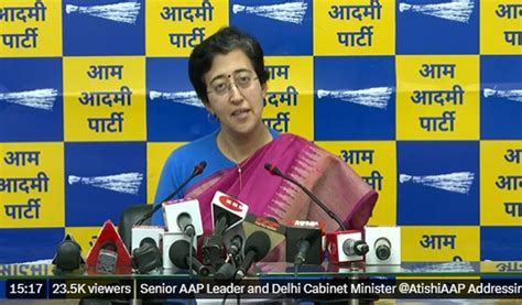चुनाव आयोग ने Aap नेता आतिशी को कारण बताओ नोटिस जारी किया Chirauri News