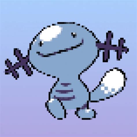 3d Wooper Sprite I Modeled Rpokemon