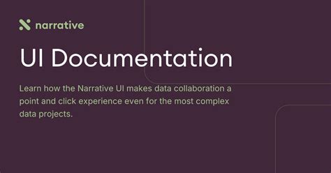 narrative i o