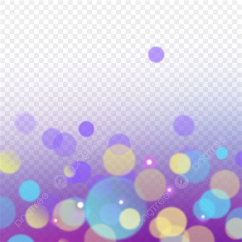 Bokeh Lights Effect Png Picture Colorful Bokeh Light Effect Border