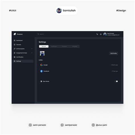 Dashboard Light And Dark Mode Behance