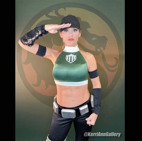 Kerri Ann Hoskins Aka Sonya Blade Mk4 Rmortalkombat