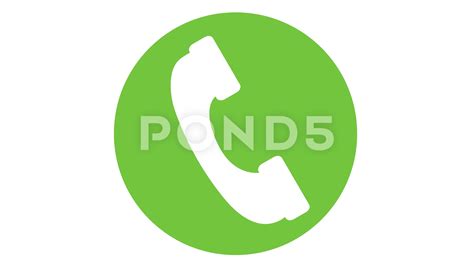 Green Phone Call Icon
