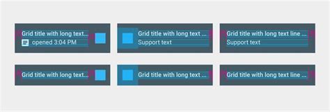Grid Lists Components Material Design Guidelines Material Design Design Guidelines Open