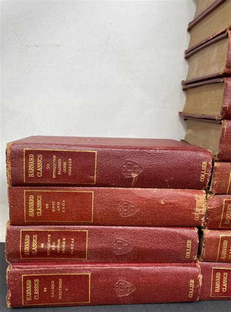 Collection 20 Vols Harvard Classics Pf Collier First Edition 1909 Etsy