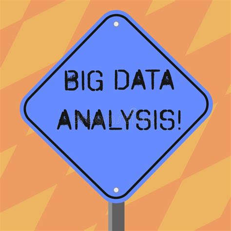 Text Sign Showing Big Data Analysis Conceptual Photo Complex Process