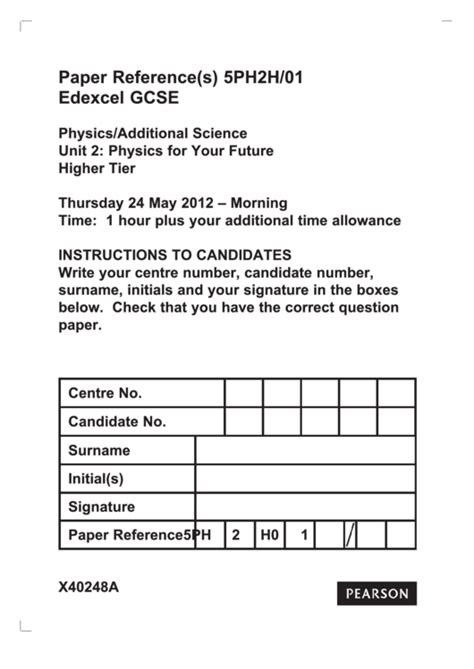 Top 6 Gcse Physics Worksheet Templates Free To Download In PDF Format