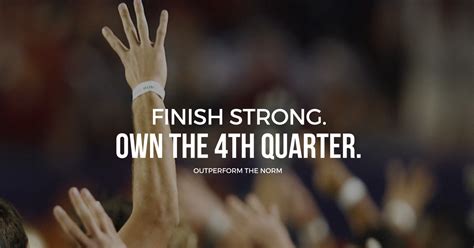 Own The Fourth Quarter Read And Reaction Riset