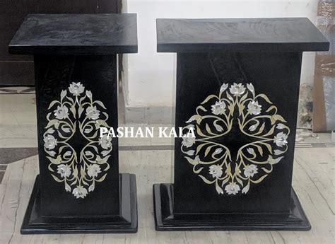 Black Marble Table Base At Rs 45inch Marble Table Base In Agra Id