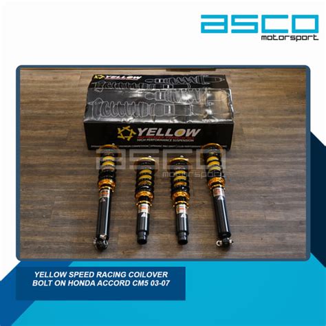 Jual Yellow Speed Racing Coilover Bolt On Honda Accord Cm