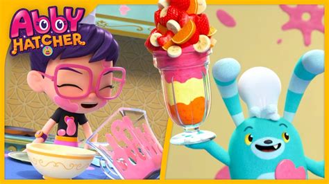 Abby And Bozzly Make The Perfect Smoothie Abby Hatcher Cartoons For