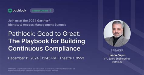 Pathlock Gartneriam2024 Continuouscompliance Iam Cybersecurity