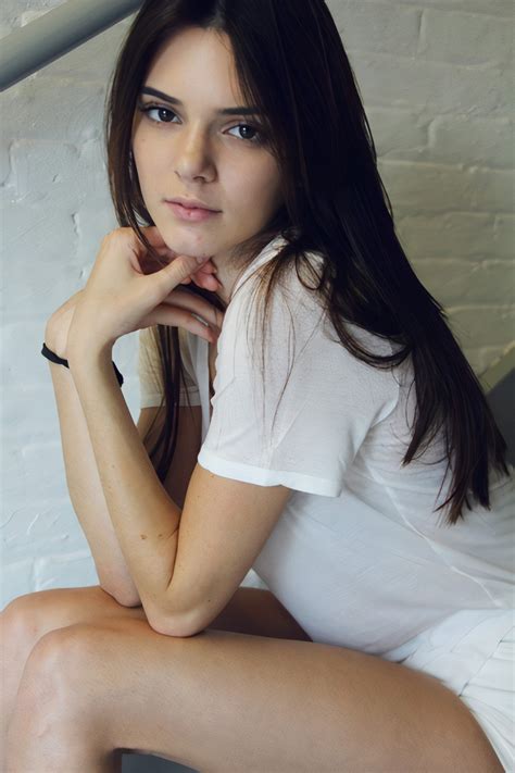 Kendall Jenner Women Model Brunette Dark Hair Long Hair Legs