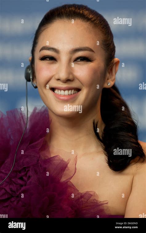 Chinese Actress Zhang Yuqi Attends The Press Conference For The Movie White Deer Plain Bai