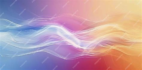 Premium Photo Vibrant Colors Flow Into An Abstract Wave Pattern Computer Desktop Background