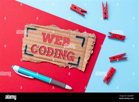 Text Caption Presenting Web Coding Business Approach A System Of