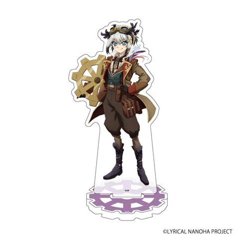 クリアファイル「魔法少女リリカルなのはシリーズ」04ディアーチェ＆シュテル＆レヴィ スチームパンクver描き下ろしイラスト｜アニメ