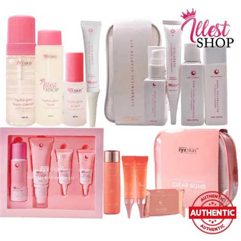 Ryx Skin Sincerity Set Clearbomb Poreless Hydra Glow Set Starter Kit