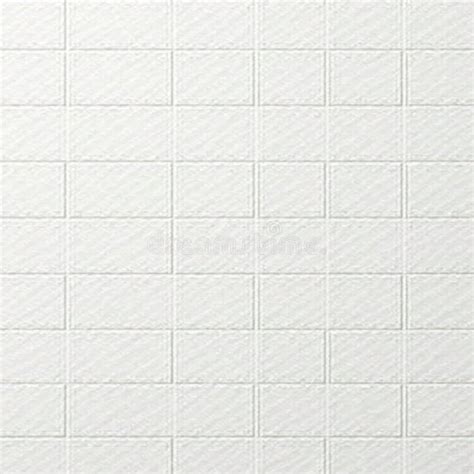 Abstract White Mosaic Tile Wall Backdrop Uniform Pattern Subtle Grout