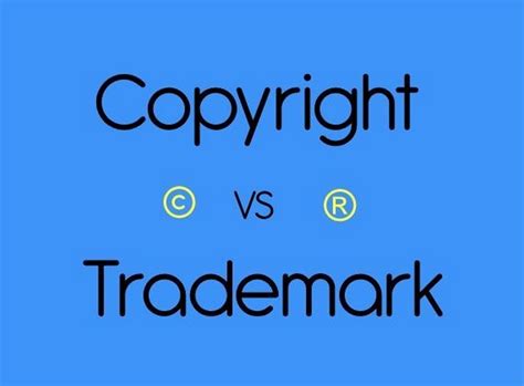 What Is The Difference Between Copyright And Trademark